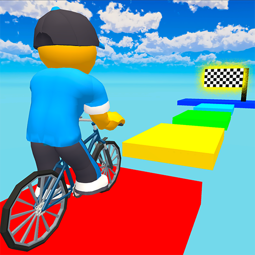 Obby bike: Parkour Adventure MOD Unlock Full Version - Đua xe, Game v1.7.1